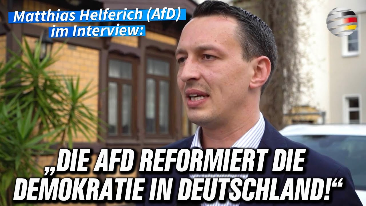 Matthias Helferich (AfD) im Interview: „Die AfD reformiert die ...