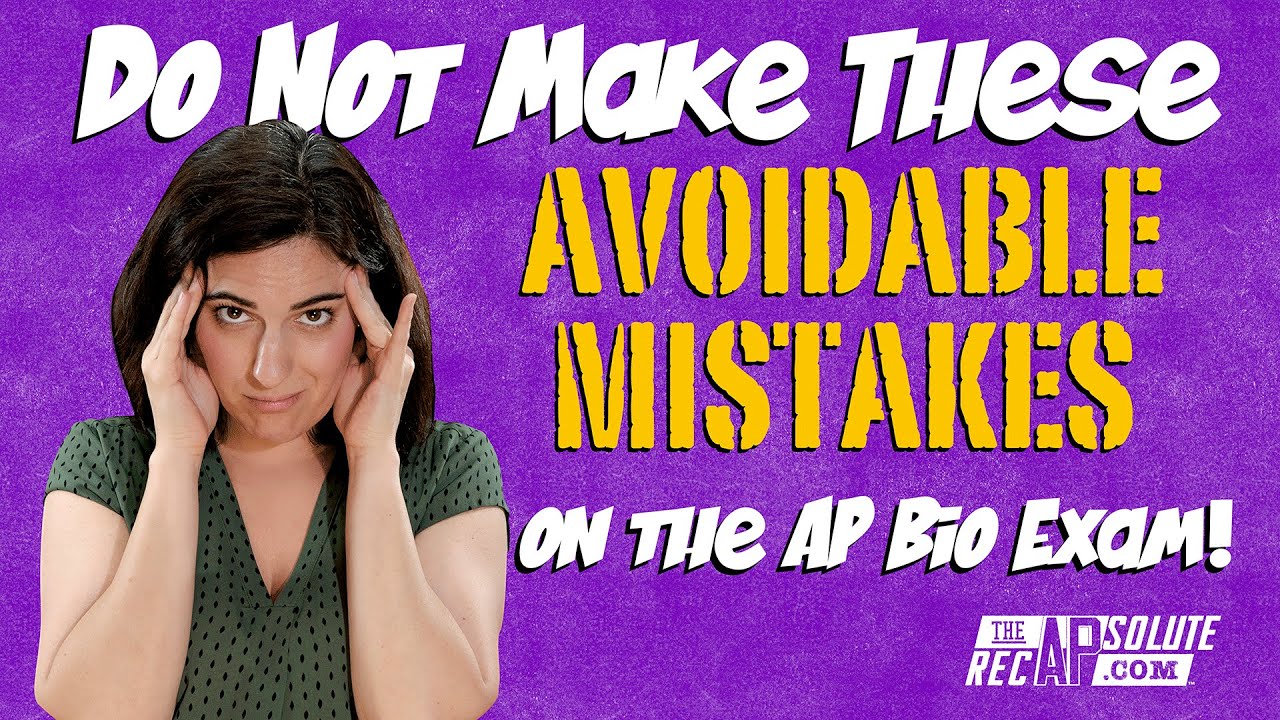 Don t Make These 5 Common FRQ Mistakes On The AP Bio Exam YouTube don-t-make-these-5-common-frq-mistakes-on-the-ap-bio-exam-youtube