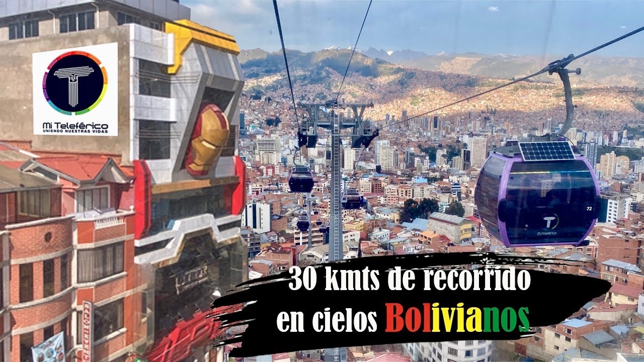 MI TELEFERICO recorrido completo en La Paz, Bolivia 🇧🇴 - YouTube