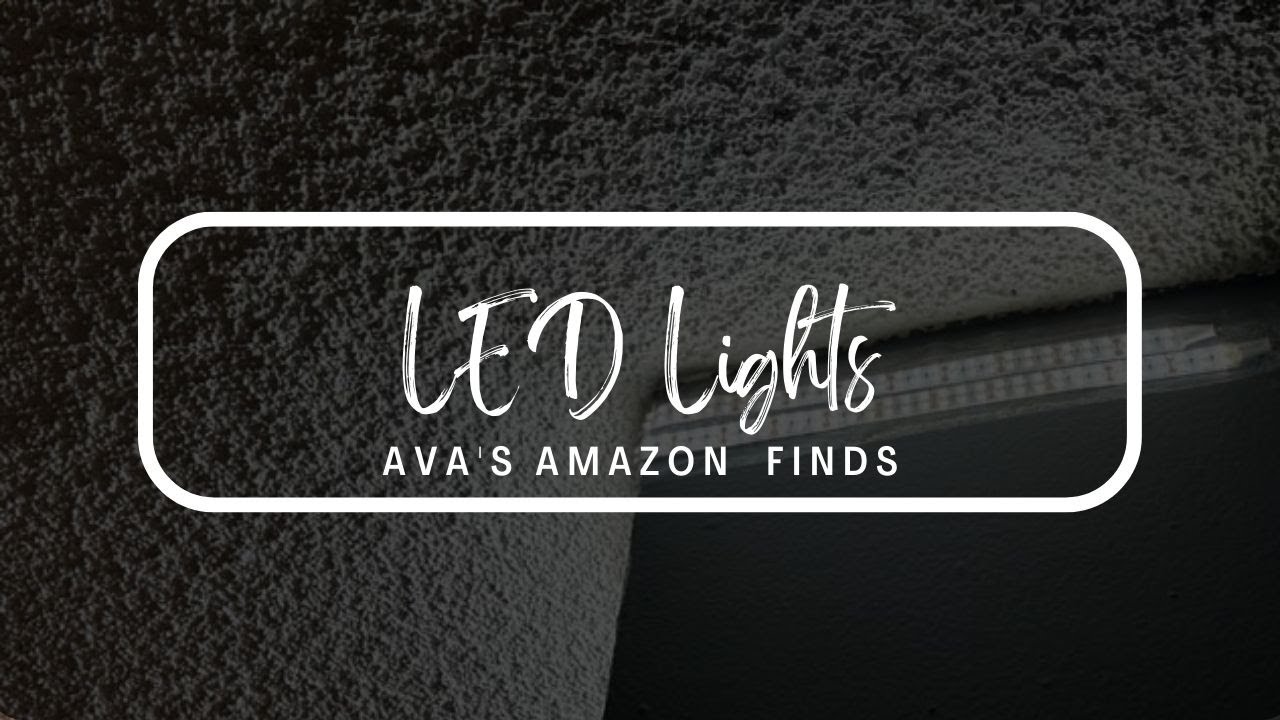 AMAZON FIND - JOYLIT 24V LED Strip Lights | Lights up my ENTIRE ...