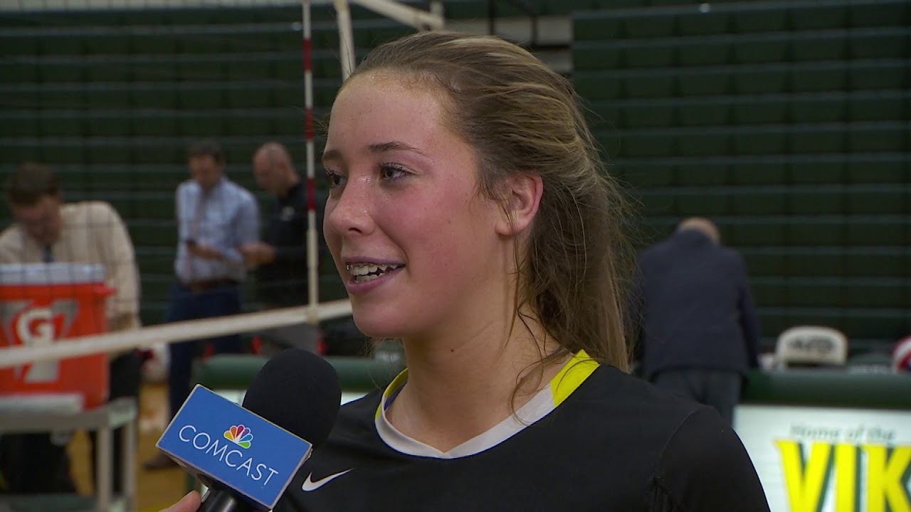 Rylen Reid, Fremd Volleyball - CN100 Player of the Game - YouTube
