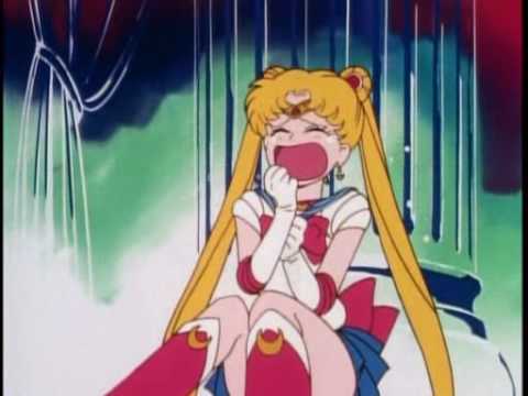sailor moon crying attack - YouTube