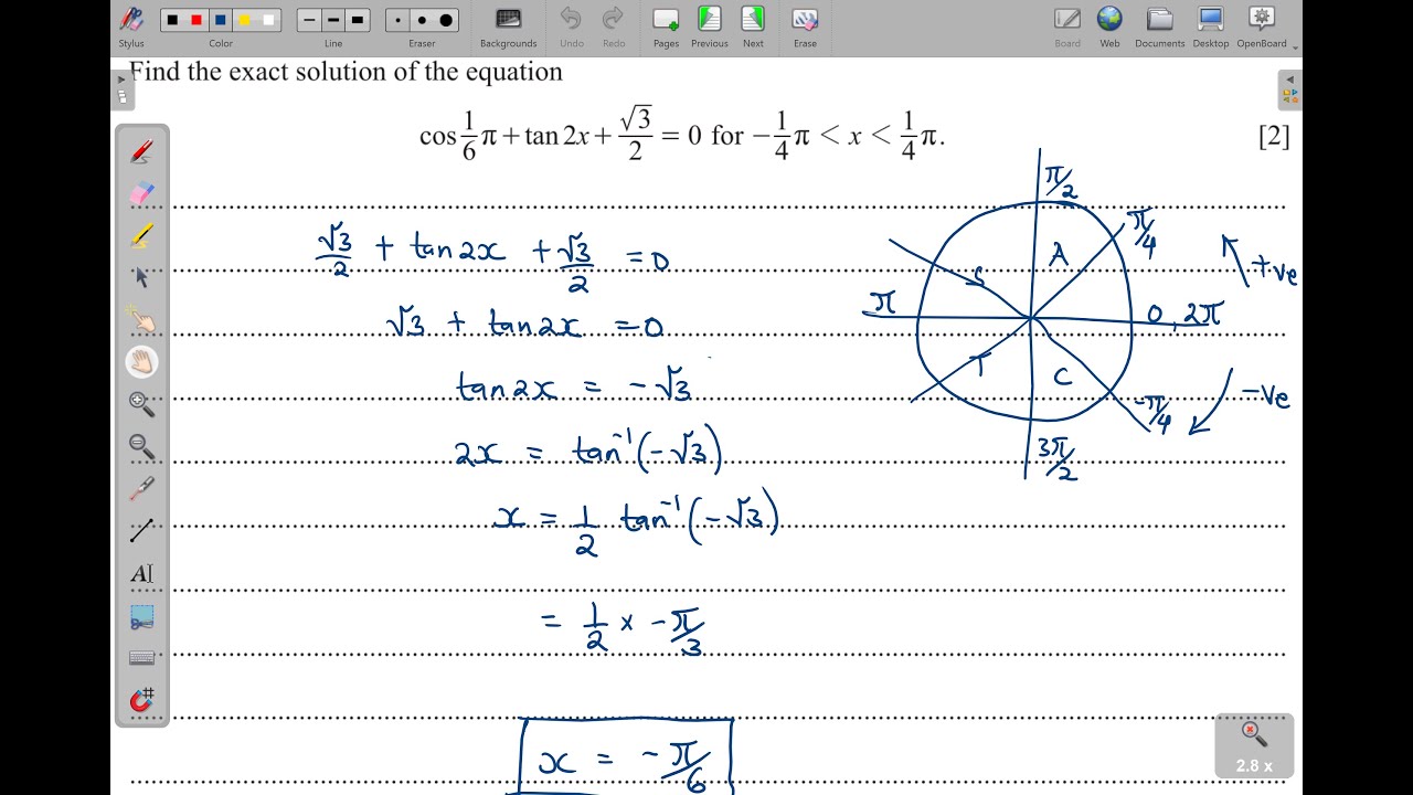 9709/13/O/N/24 -- QN 2 (TRIGONOMETRY) -- PURE MATHEMATICS 1 PAPER 13 ...