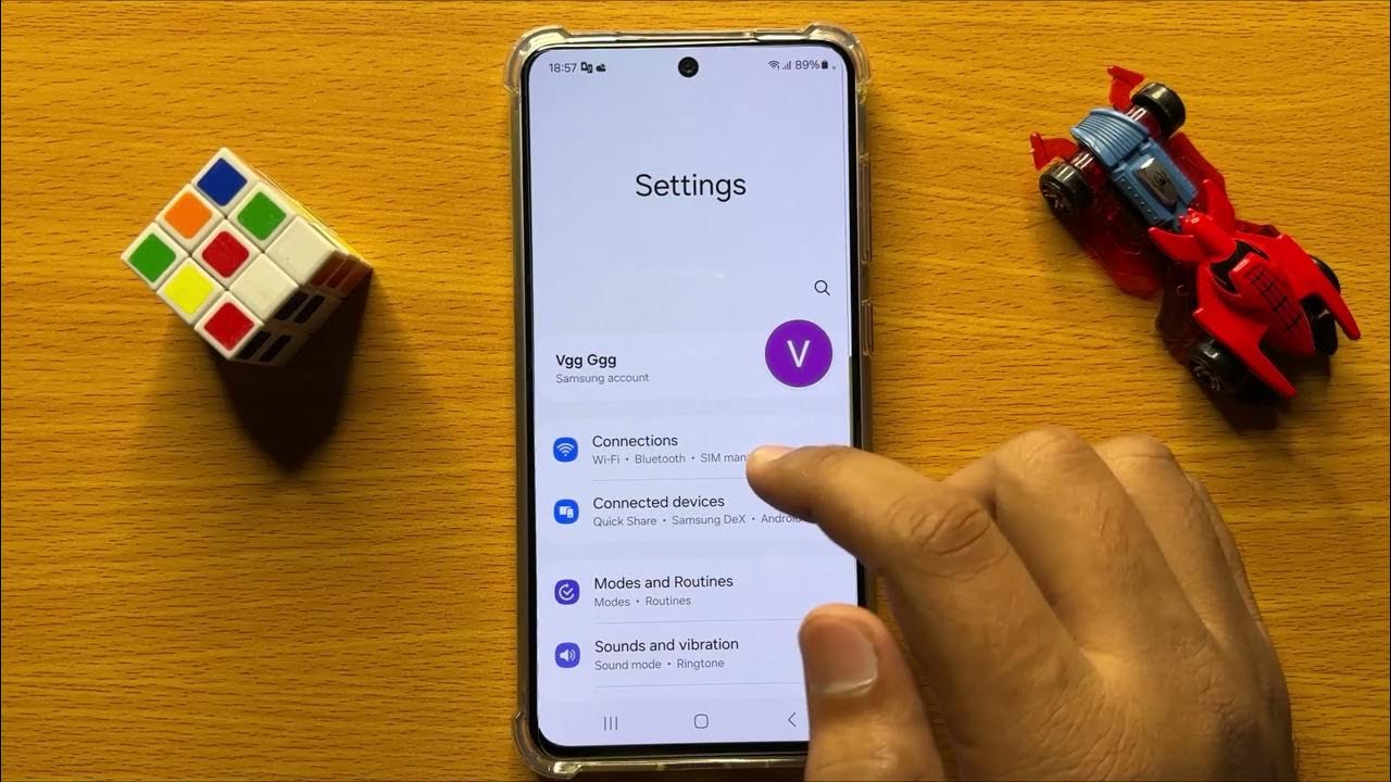 How to Enable/Disable Allow Screen Overlays On Settings Samsung Galaxy S24 - YouTube