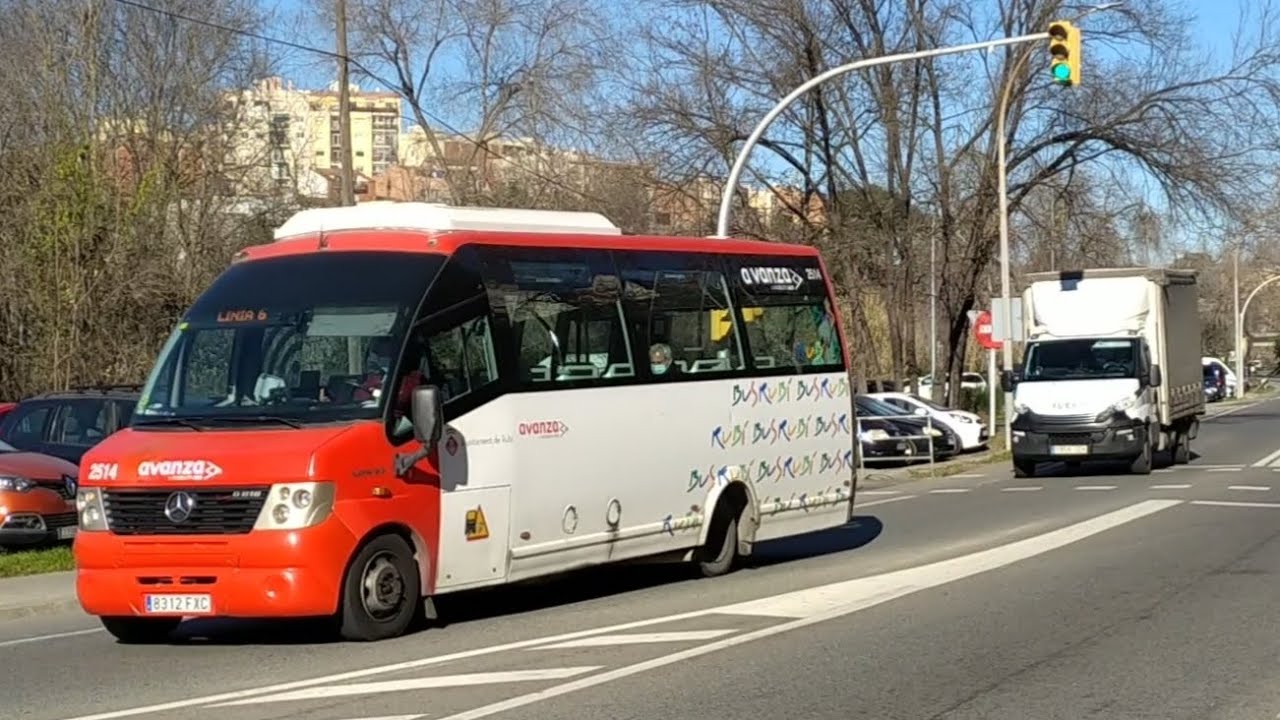 Autobús 2514 Rubí Bus Mercedes Benz O516D Vario Unvi Compa Urbano ci ...