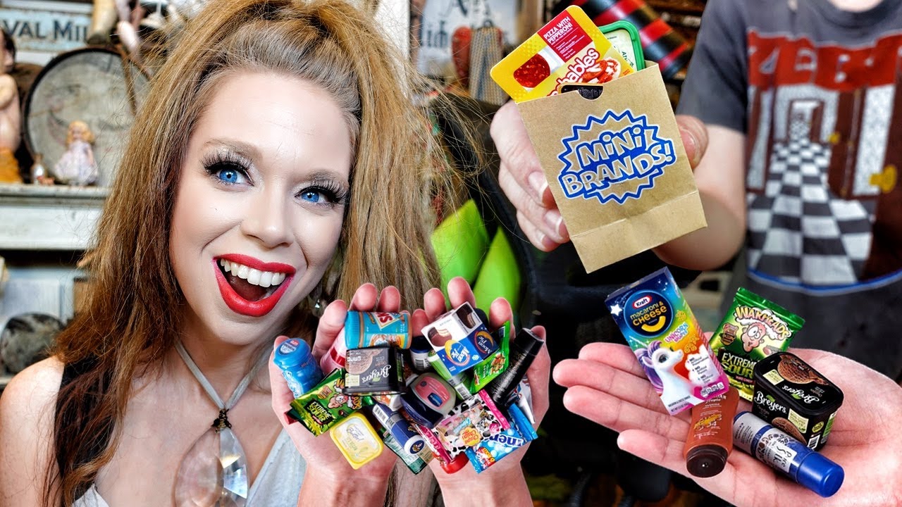 Unboxing *NEW SERIES 2* RARE TINY REAL GROCERIES! - Realistic Food ...