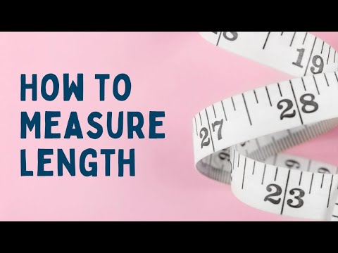 How To Measure Length Of A Ribbon. Tutorial. - YouTube