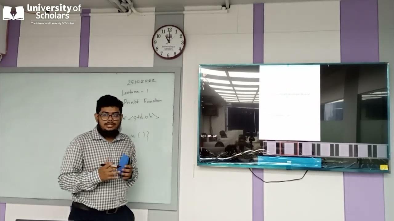 Structured Program Language Tutor | Lecture-01| CSE | Nurul Islam ...