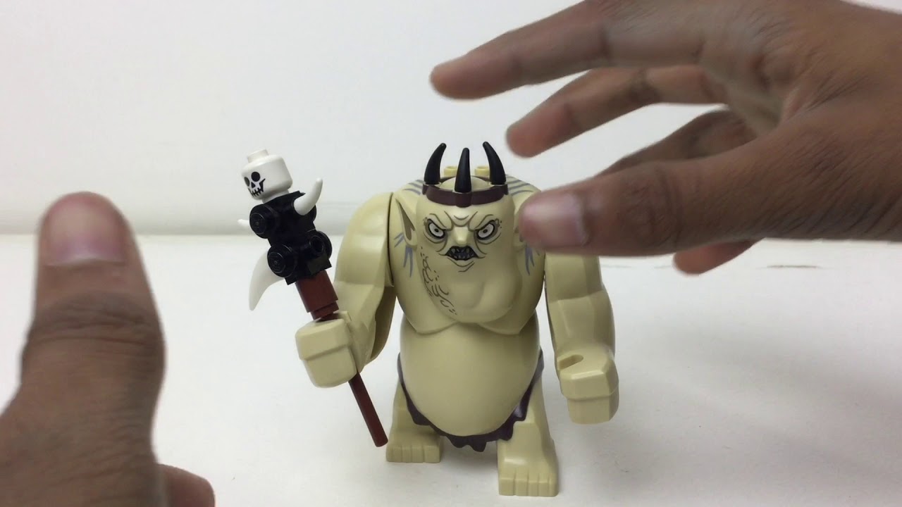 Lego The The Hobbit Goblin King Battle Review! #79010 2012 Set - YouTube