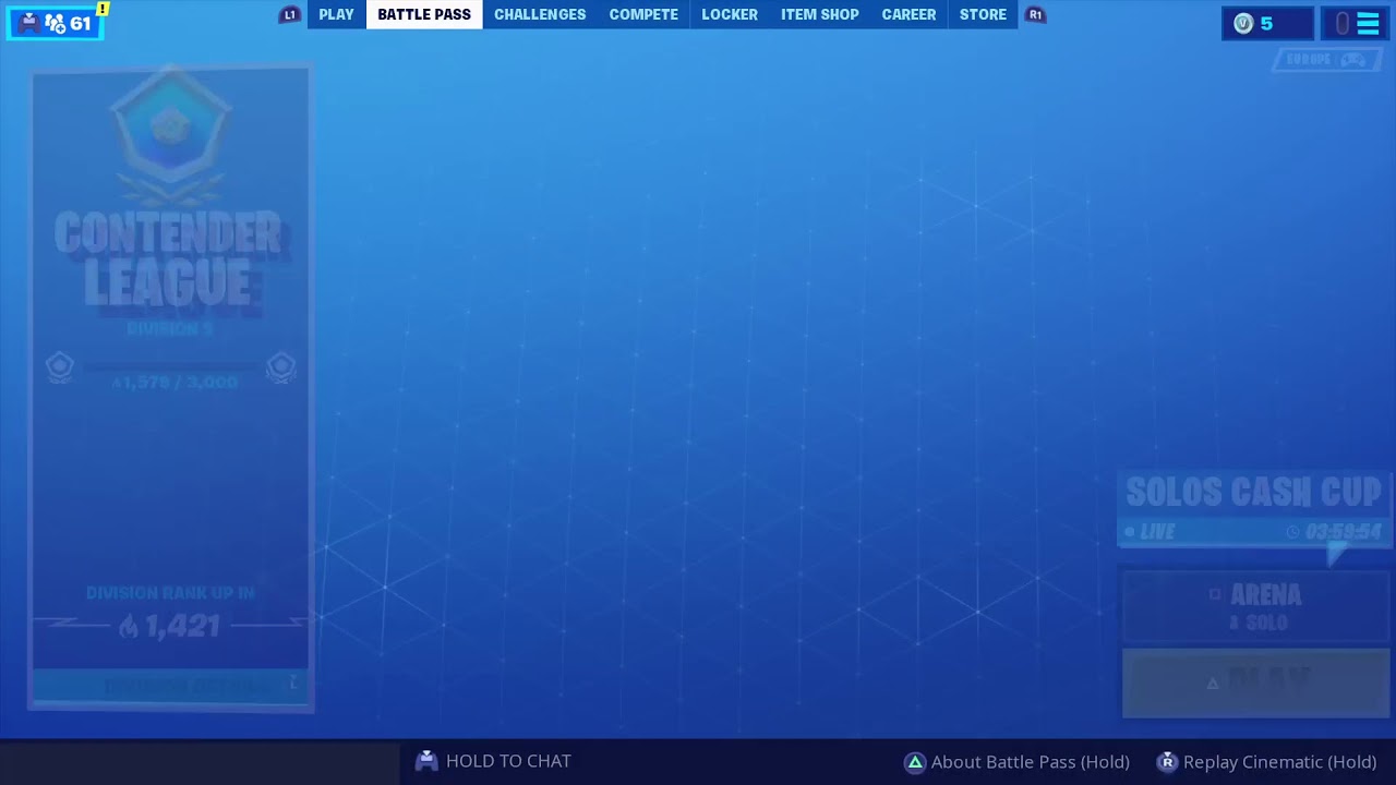 Arena solo-cash cup!!! - YouTube