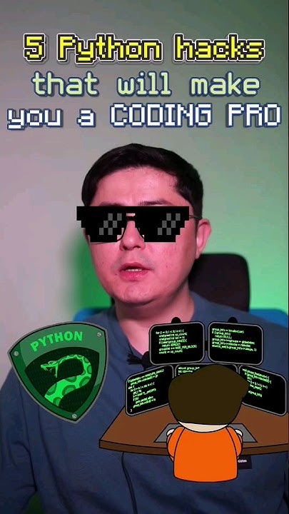 5 Python hacks that will make you a coding pro #pythonprogramming - YouTube