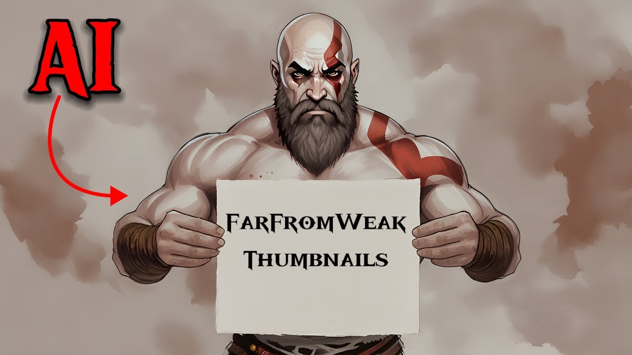 Far From Weak Thumbnails (Scenario AI tutorial) - YouTube