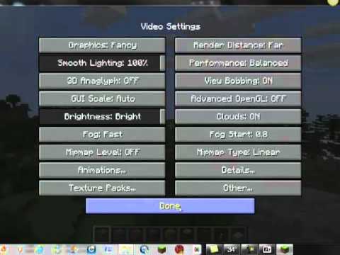 How To Install Optifine For 1.1 - YouTube