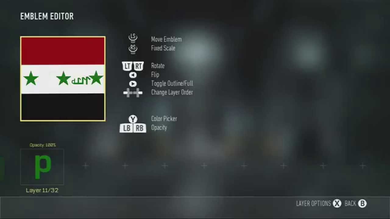 emblem iraq flag in cod advanced warfare - YouTube