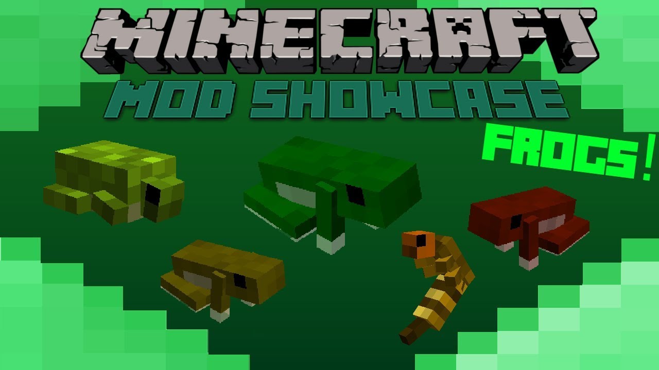 Minecraft Mod Showcase FROGS INSANE PETS YouTube minecraft-mod-showcase-frogs-insane-pets-youtube