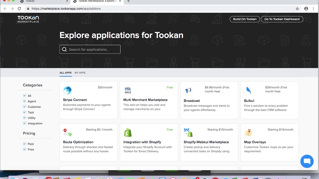 Create Task - Tookan Agent App - YouTube