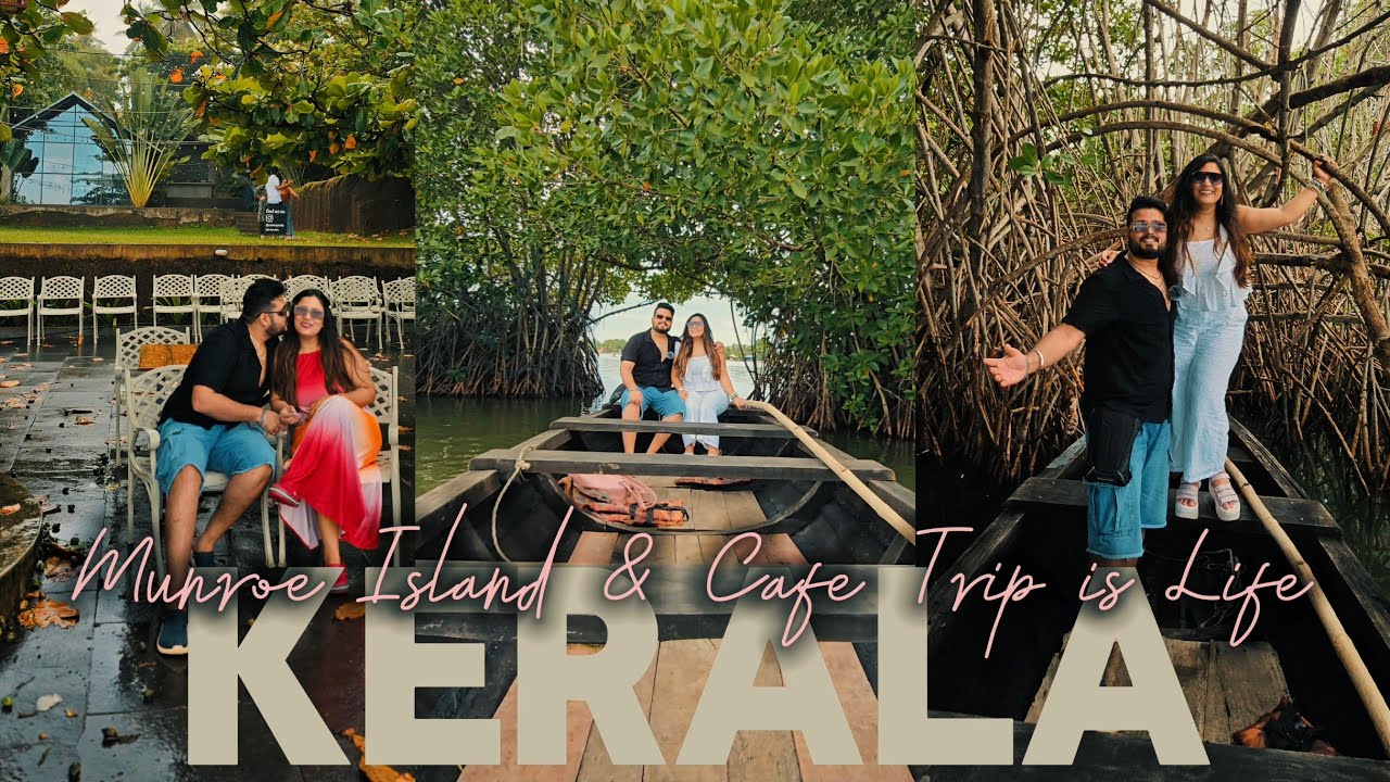 Munroe Island & Cafe Trip is Life | Kerala Ep. 3 | Varkala South Cliff ...