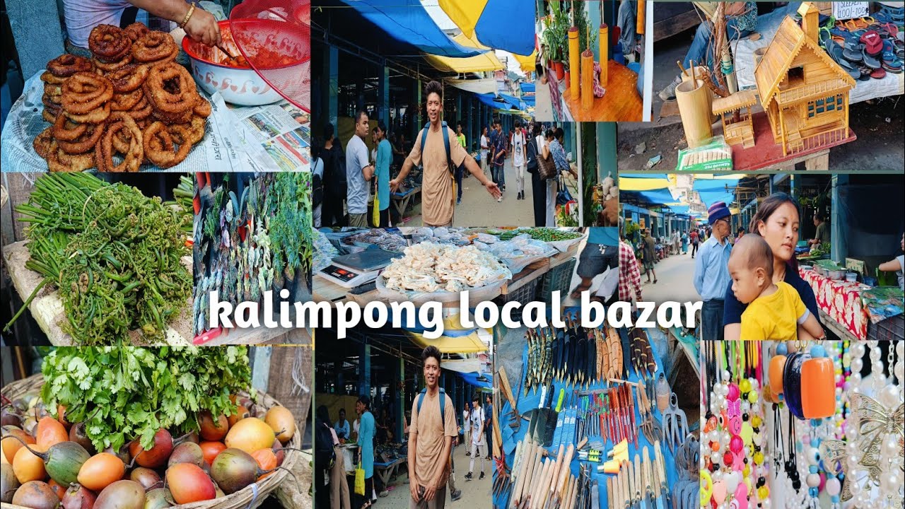 kalimpong local haat vocal for local .#sangamvlog #verynice#panighatta ...