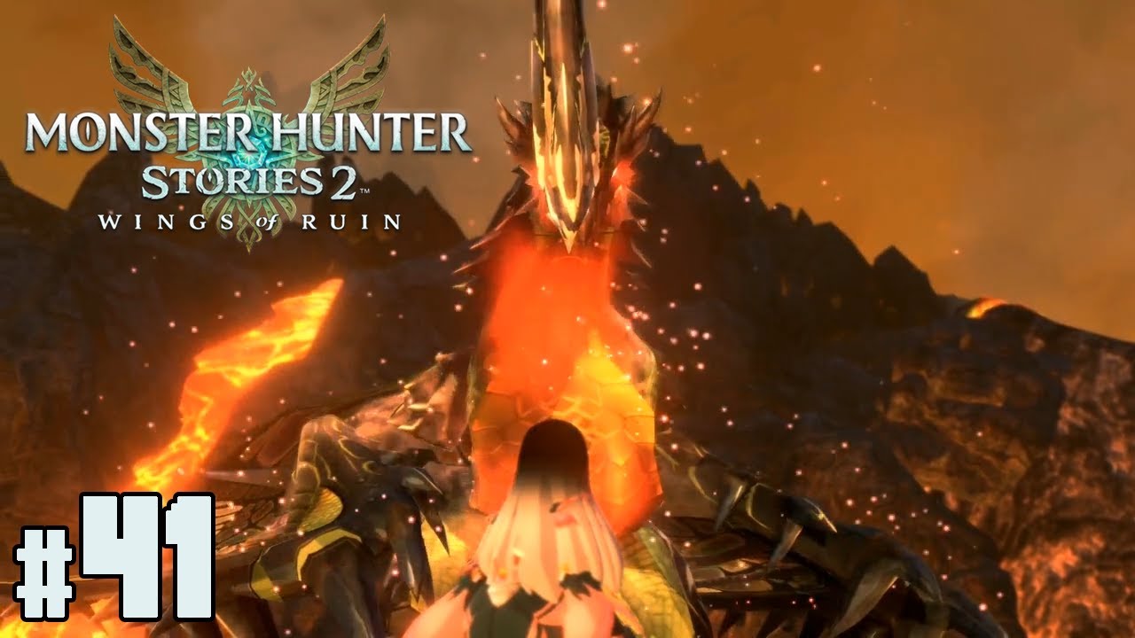 Lightning Bolts Among the Magma | Monster Hunter Stories 2 Episode 41 ...