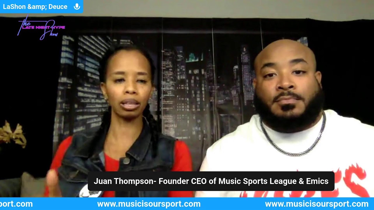 The Late Night Hype Show Featuring Juan Thompson - YouTube