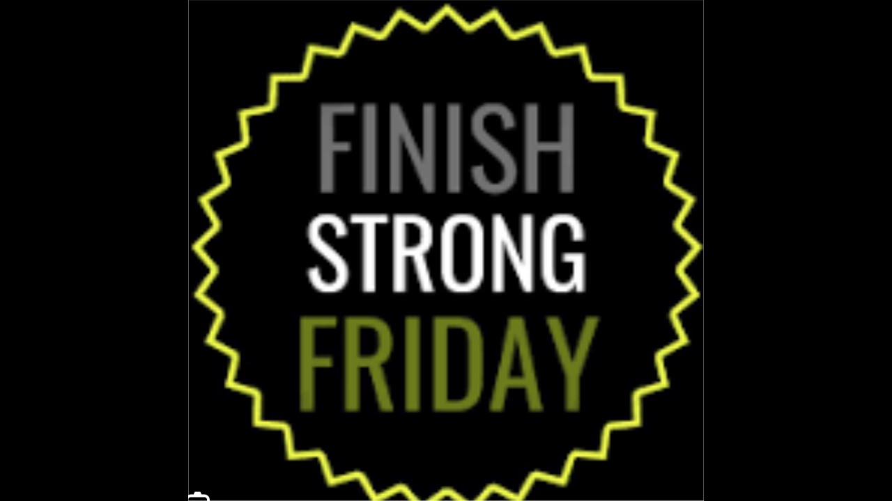 THE FINISH STRONG FRIDAY MIX SHOW WITH DJ ELLERY - YouTube