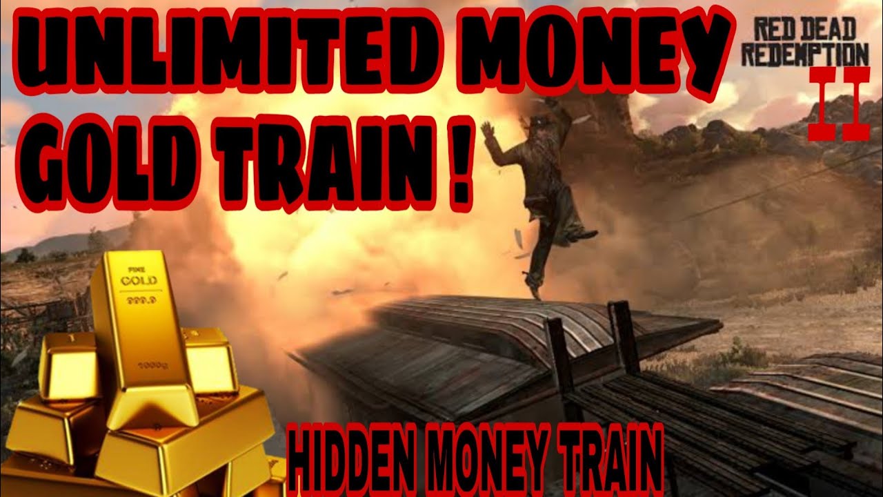 RDR2 SECRET UNLIMITED MONEY GOLD TRAIN LOCATION IN RED DEAD REDEMPTION ...