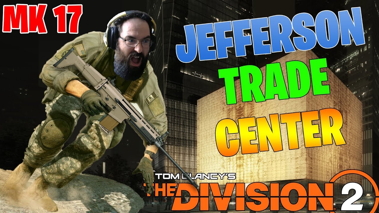 RIFLE MK17 - JEFFERSON TRADE CENTER EN SOLITARIO - THE DIVISION 2 BETA ...