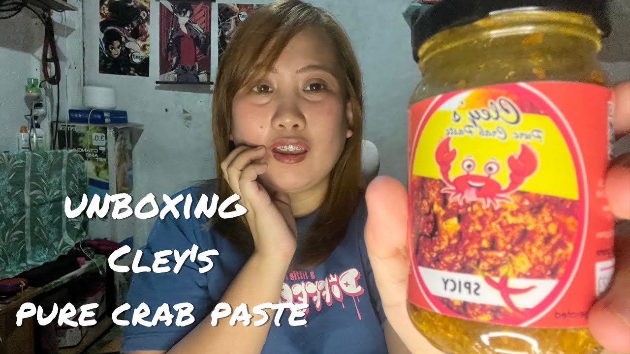Cley's Pure Crab Paste | Unboxing and Review | Gaano Kasarap? - YouTube