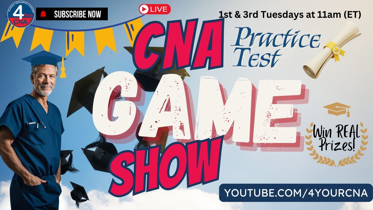 🚨 CNA Game Show! Emergency Response & CNA Observations 🏥 | 4YourCNA | 6 ...
