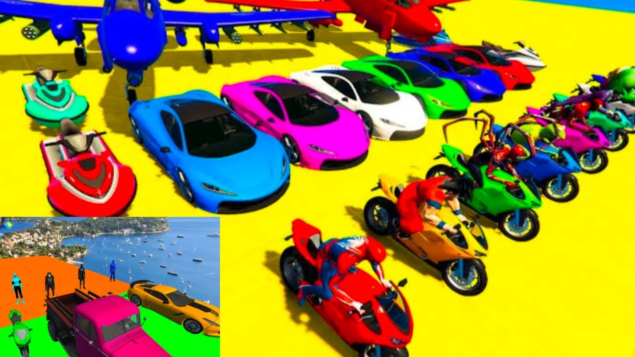 Kids Go Crazy for this Amazing Car Colouring Game! - YouTube