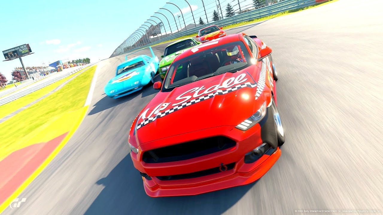 Cars 1 Piston Cup Race Part 5 [123 Todd Marcus] - YouTube