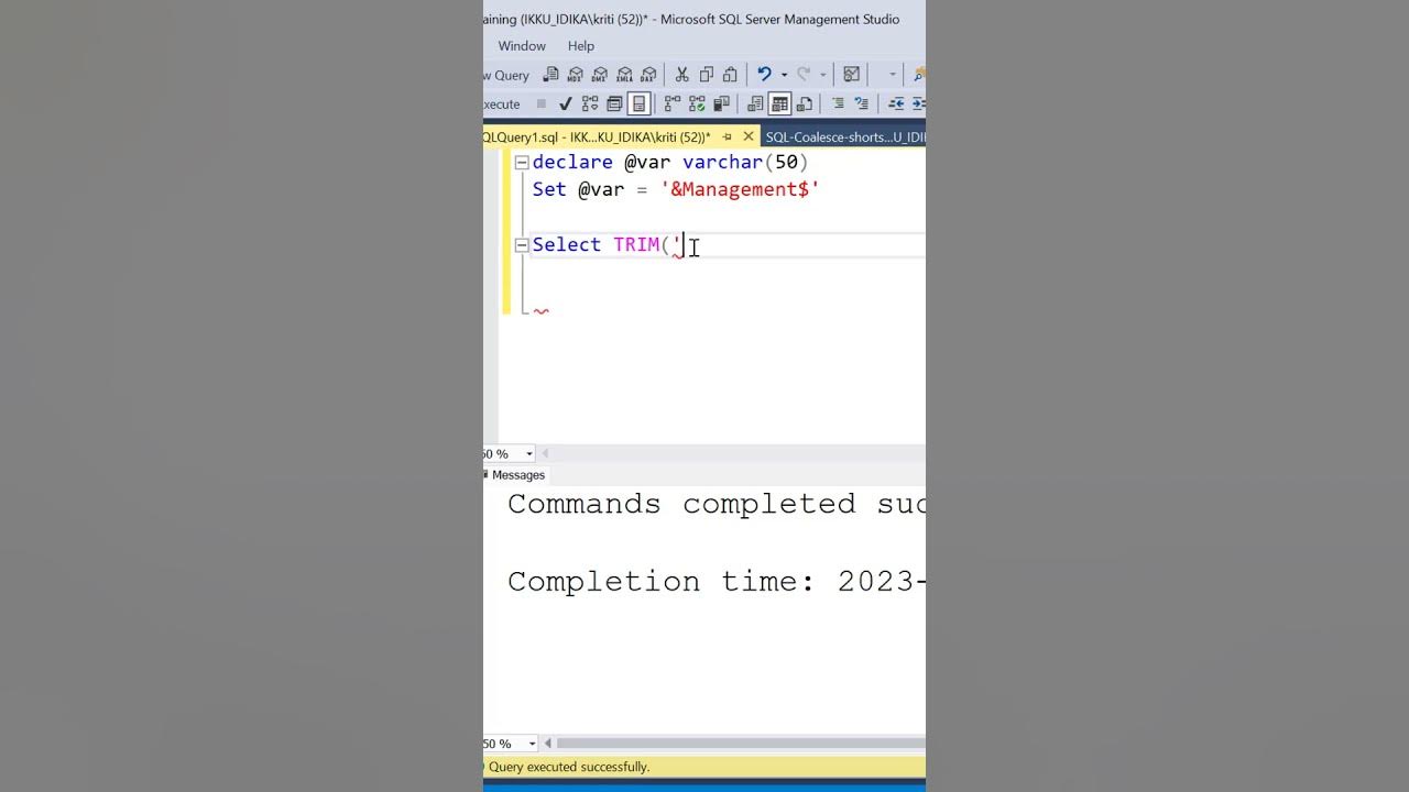 Sql Trick Use Trim To Remove Different Characters Sql Server