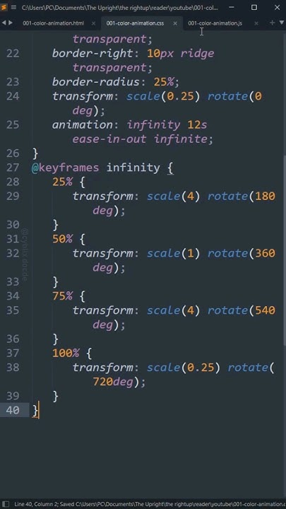 Colour Animation Htmlandcssandjavascript Shorts Viralvideo Code Web Webdevelopment