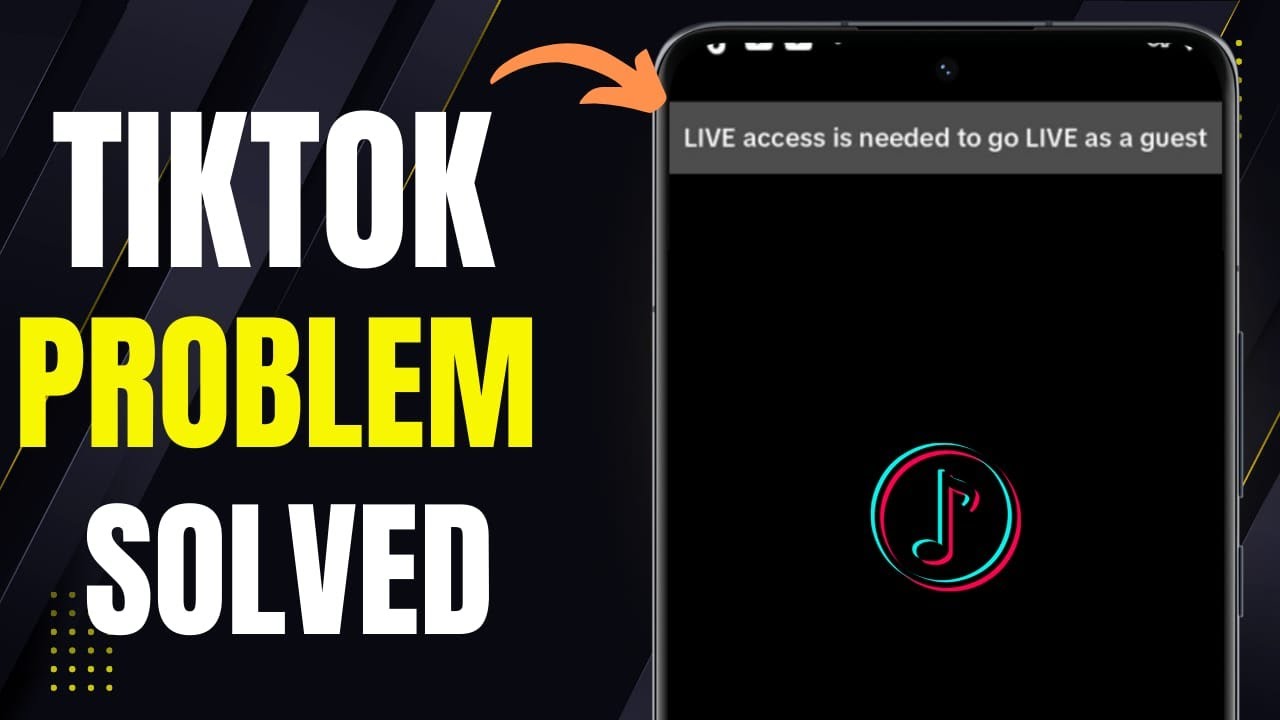 Tiktok Live Access Is Needed To Go Live As A Guest / 2025 / Fixed - YouTube