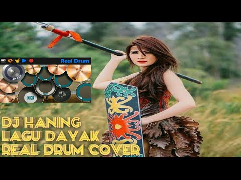 DJ HANING - LAGU DAYAK - Real Drum Cover (Remix) feat Nofin Asia - YouTube