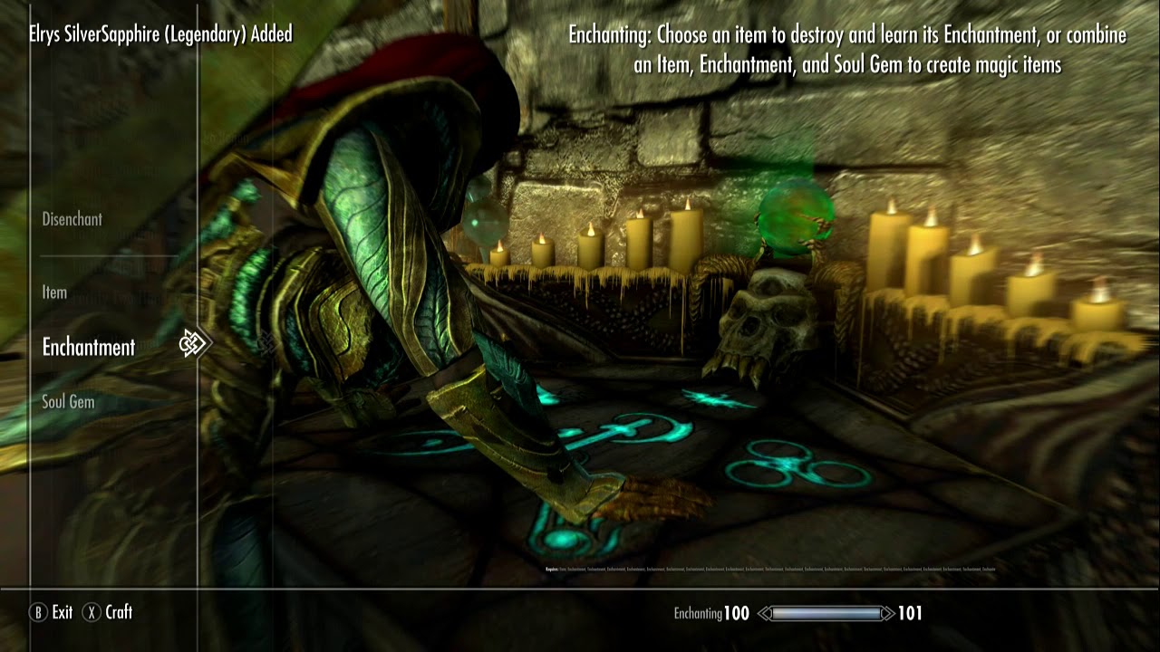 Skyrim (mods) - Elrys - Spotlight On: Enchanting Mods - YouTube