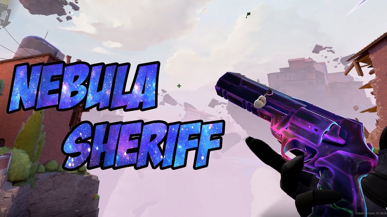 NEBULA SHERIFF SKIN SHOWCASE - VALORANT NEBULA SKINS - YouTube