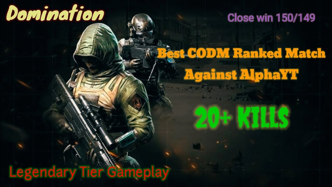 Legendary tier gameplay | Best CODM match ever - YouTube