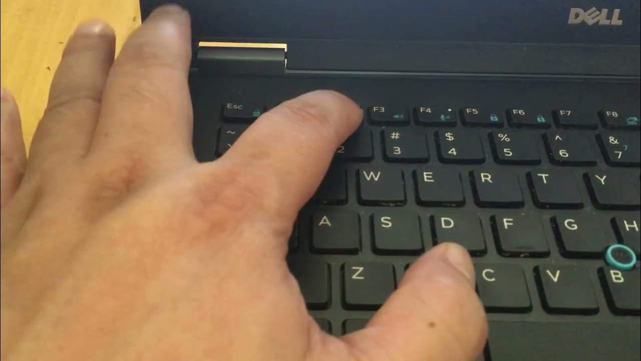 Press F2 Key for Bios SETUP; F12 for boot menu; Dell Latitude E7470 ...