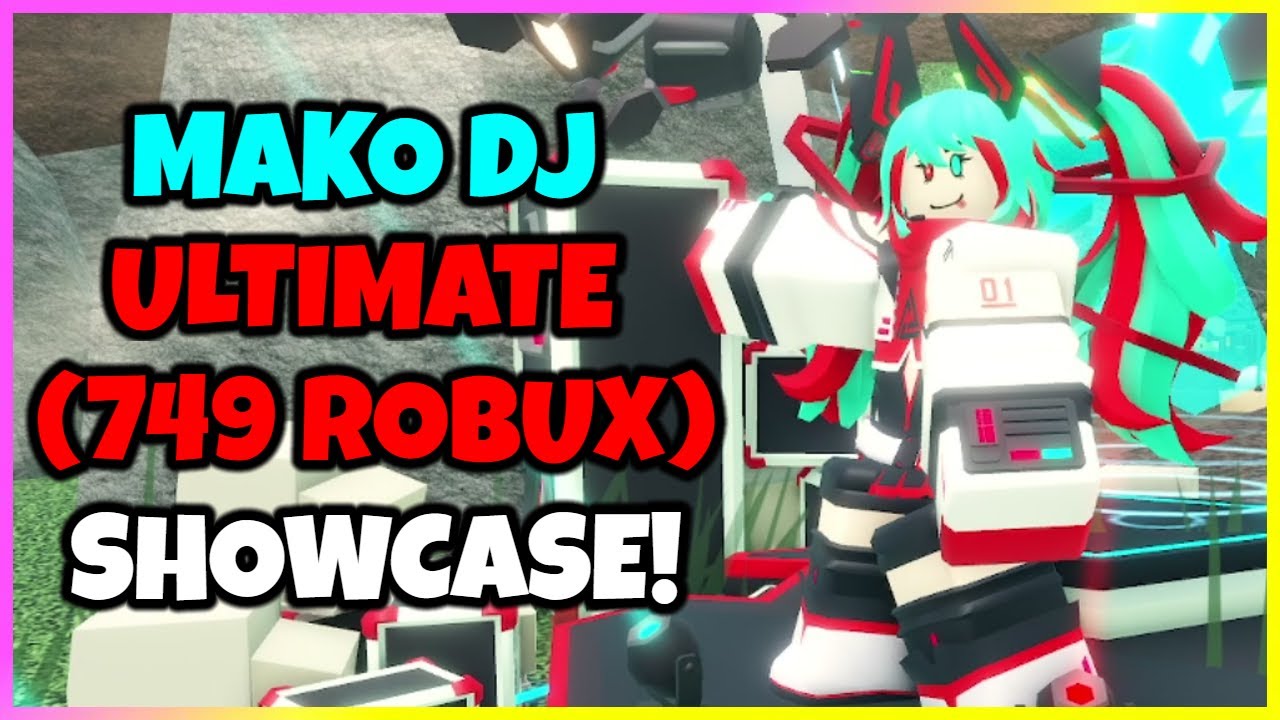 How To Get MAKO DJ SKIN + SHOWCASE in TOWER DEFENSE SIMULATOR! [ROBLOX] - YouTube