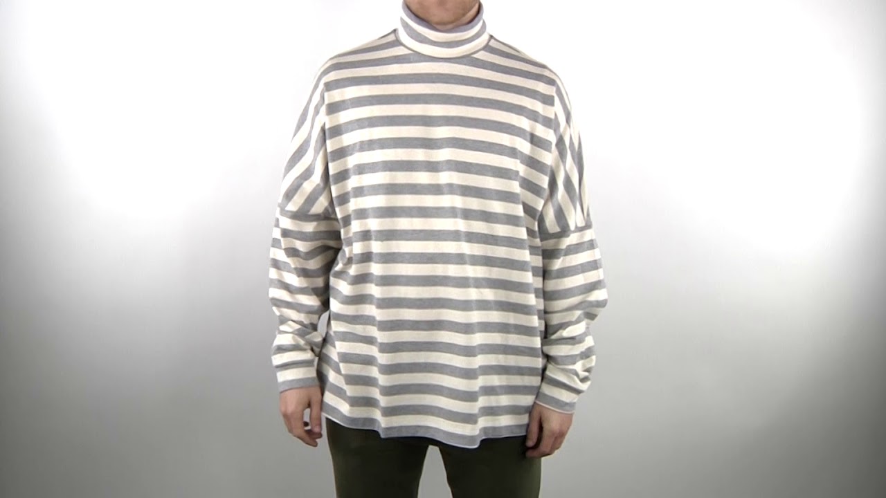 VVERX Striped Turtleneck 2628 - YouTube