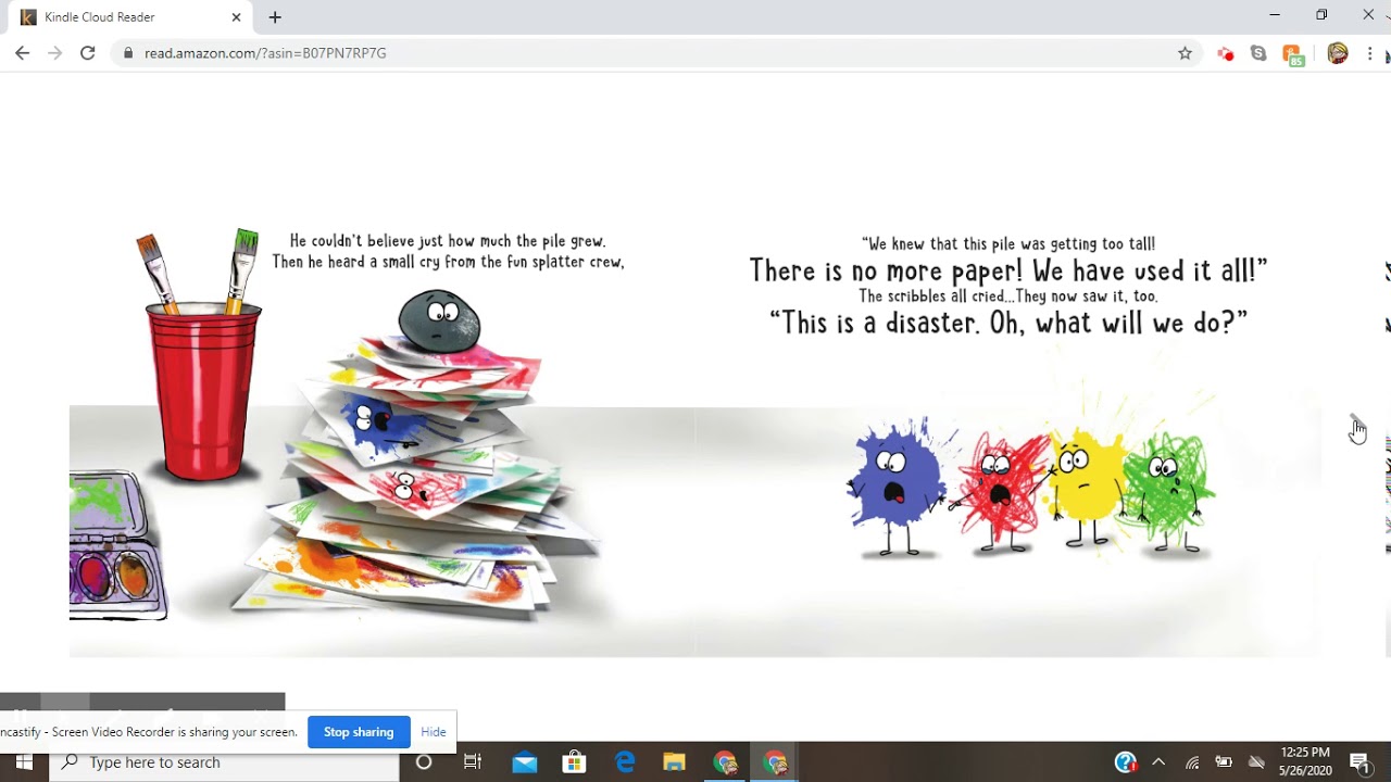 Mrs. Callahan Reads: Scribble Stones, by Diane Alber - YouTube