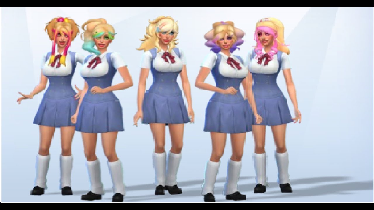 Yandere Simulator #1 Bullies in the Sims 4 - YouTube