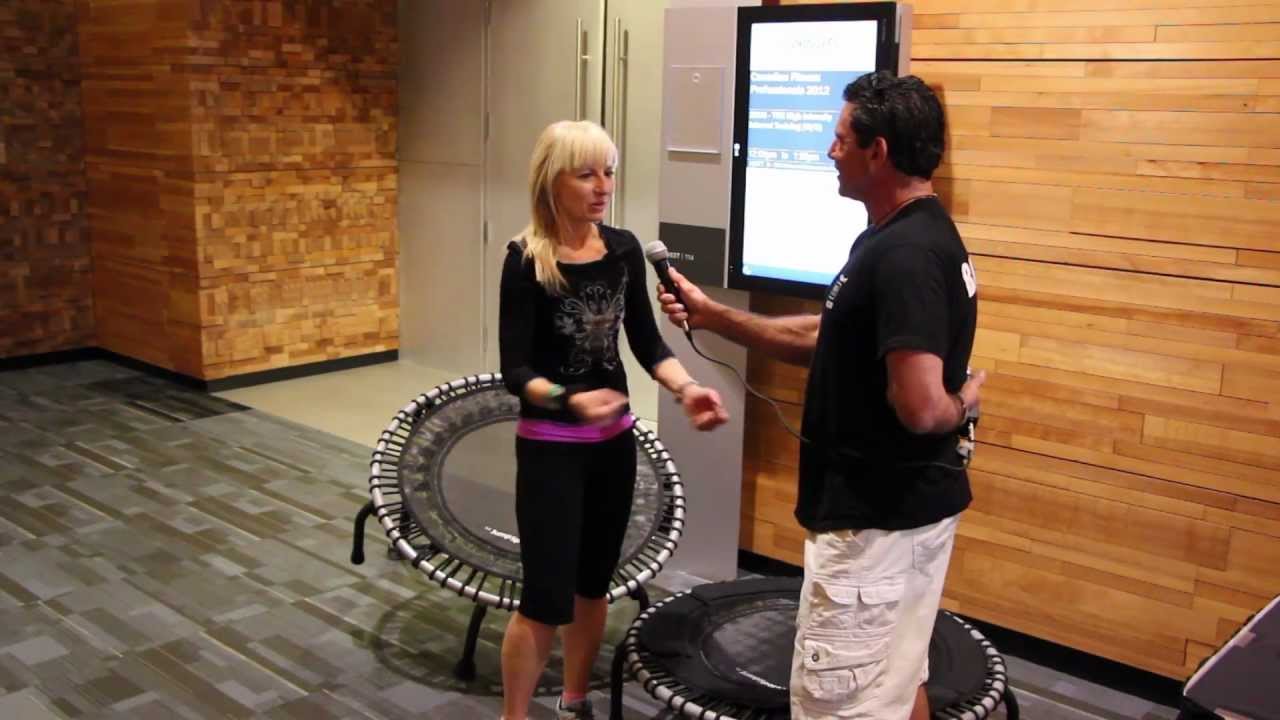 Barbara Gloor Speaks about Krista Popowych's class at Canfitpro - YouTube