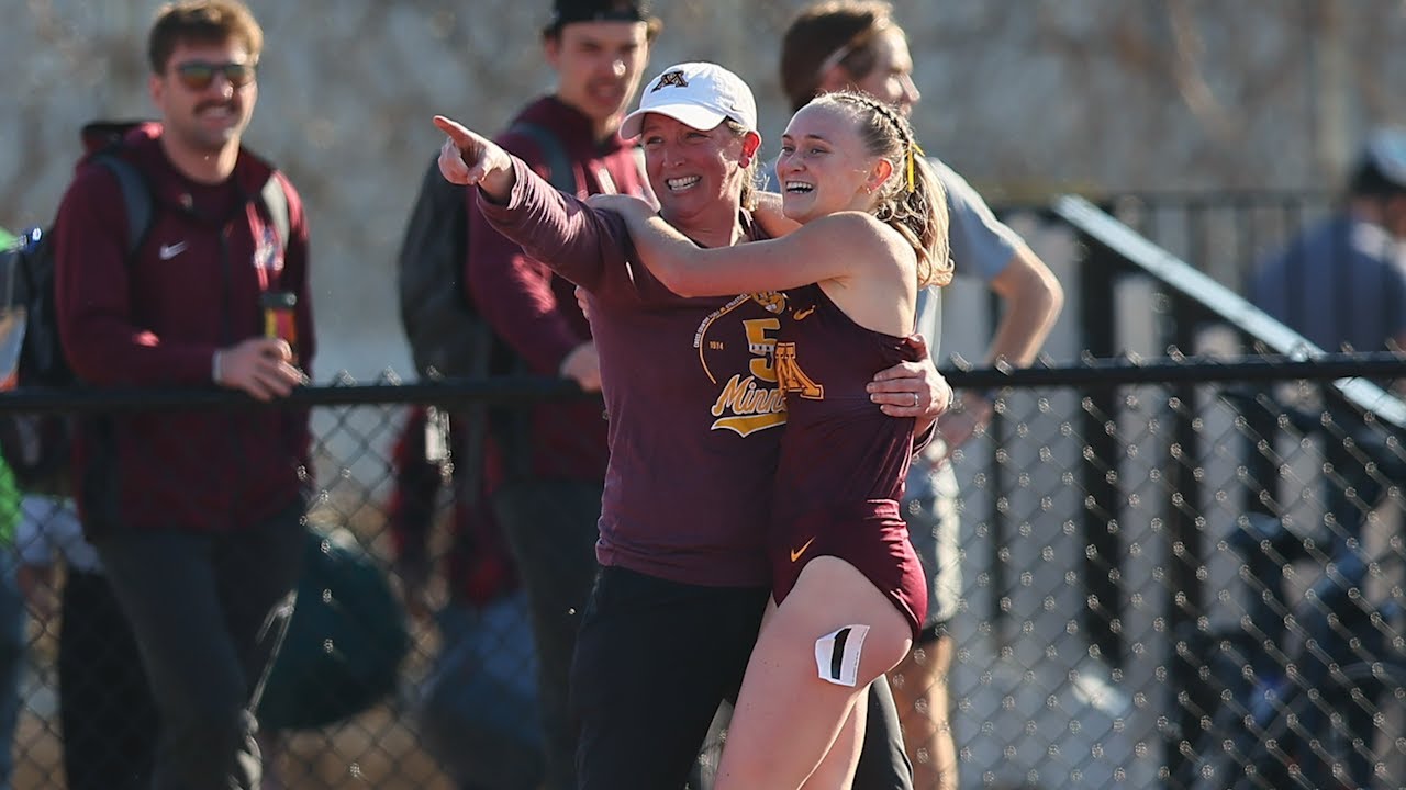 Highlights: Gopher Track and Field Shines at Gary Wilson Invite - YouTube