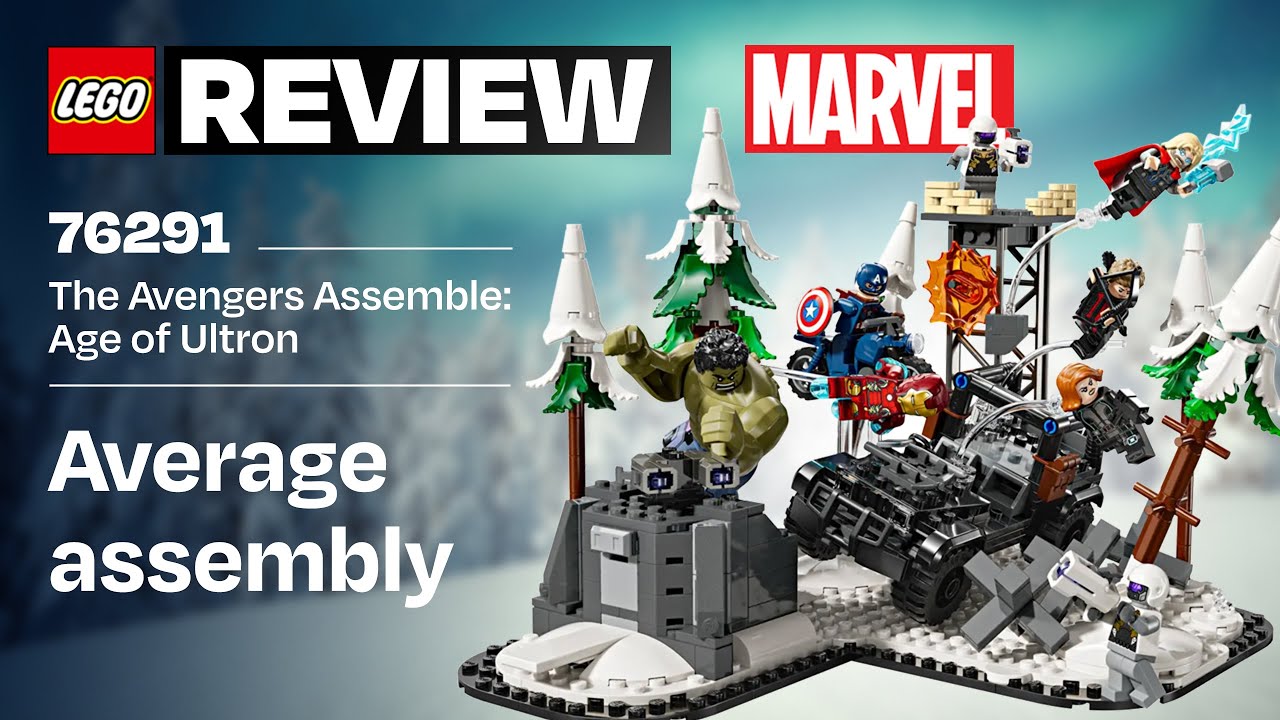 The Average Assembly | LEGO The Avengers Assemble: Age of Ultron 76291 ...