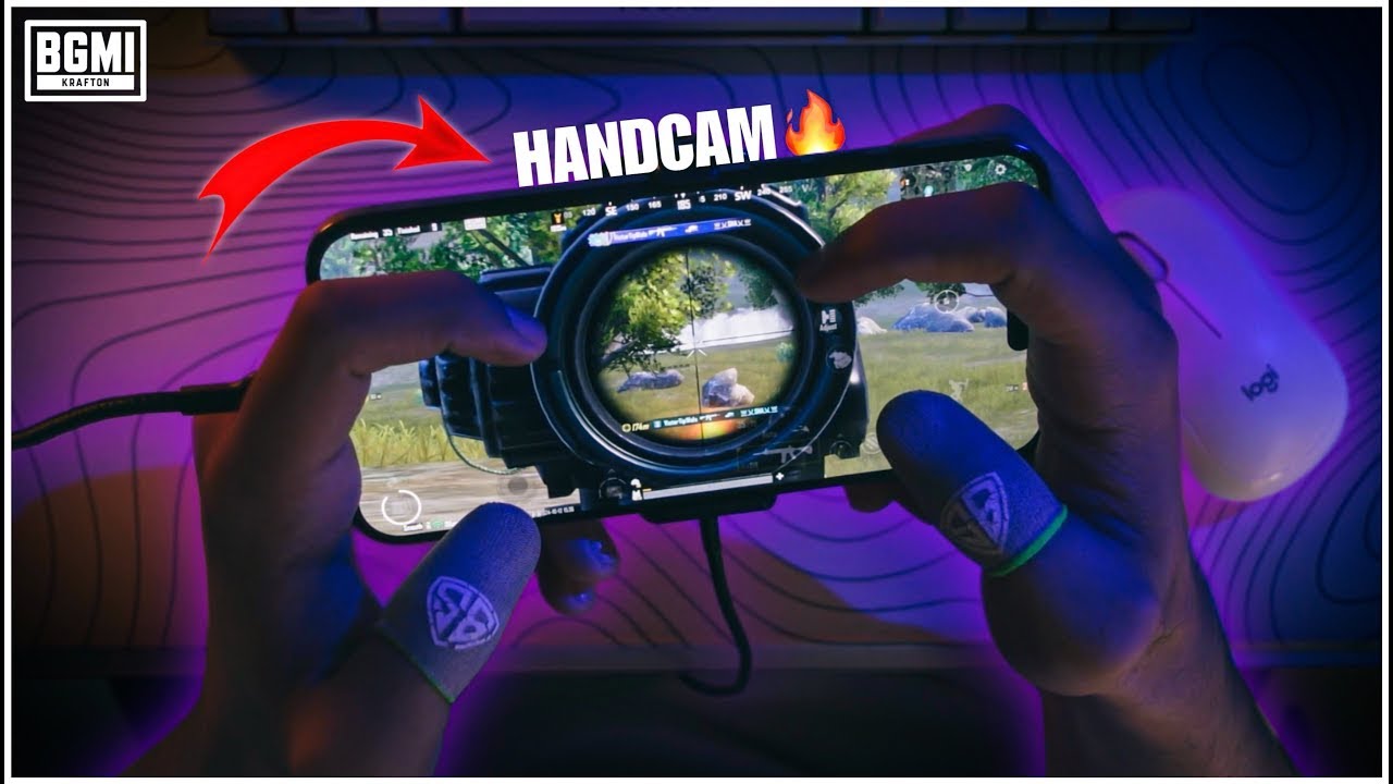 Best HANDCAM 4 Finger + Gyroscope | Vivo V29e 🔥 BGMI/PUBGM - YouTube
