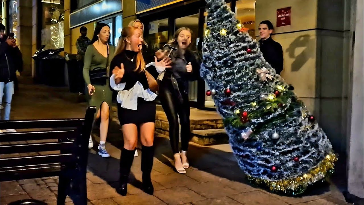 THE FUNNIEST Christmas Tree Prank Ever! - YouTube
