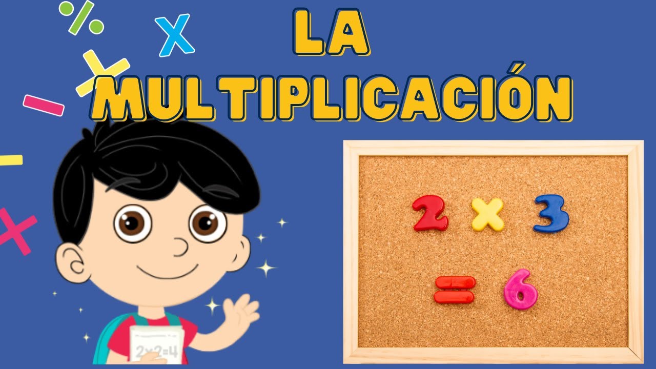 LA MULTIPLICACIÓN para niños 👦 👧 I Aprende a multiplicar I VIDEO EDUCATIVO - YouTube