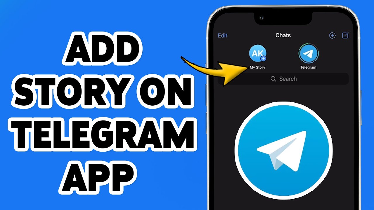 How To Add Story On Telegram 2024 | Upload Story On Telegram App - YouTube